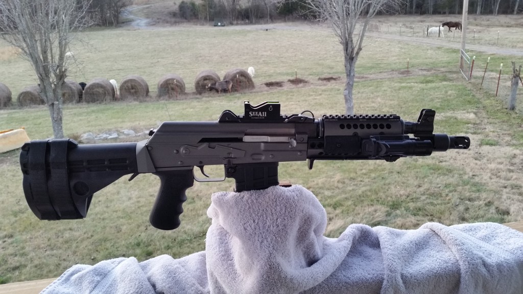 Check out Len’s Yugo M85 With Our Quick Takedown Pin! | Ronin's Grips