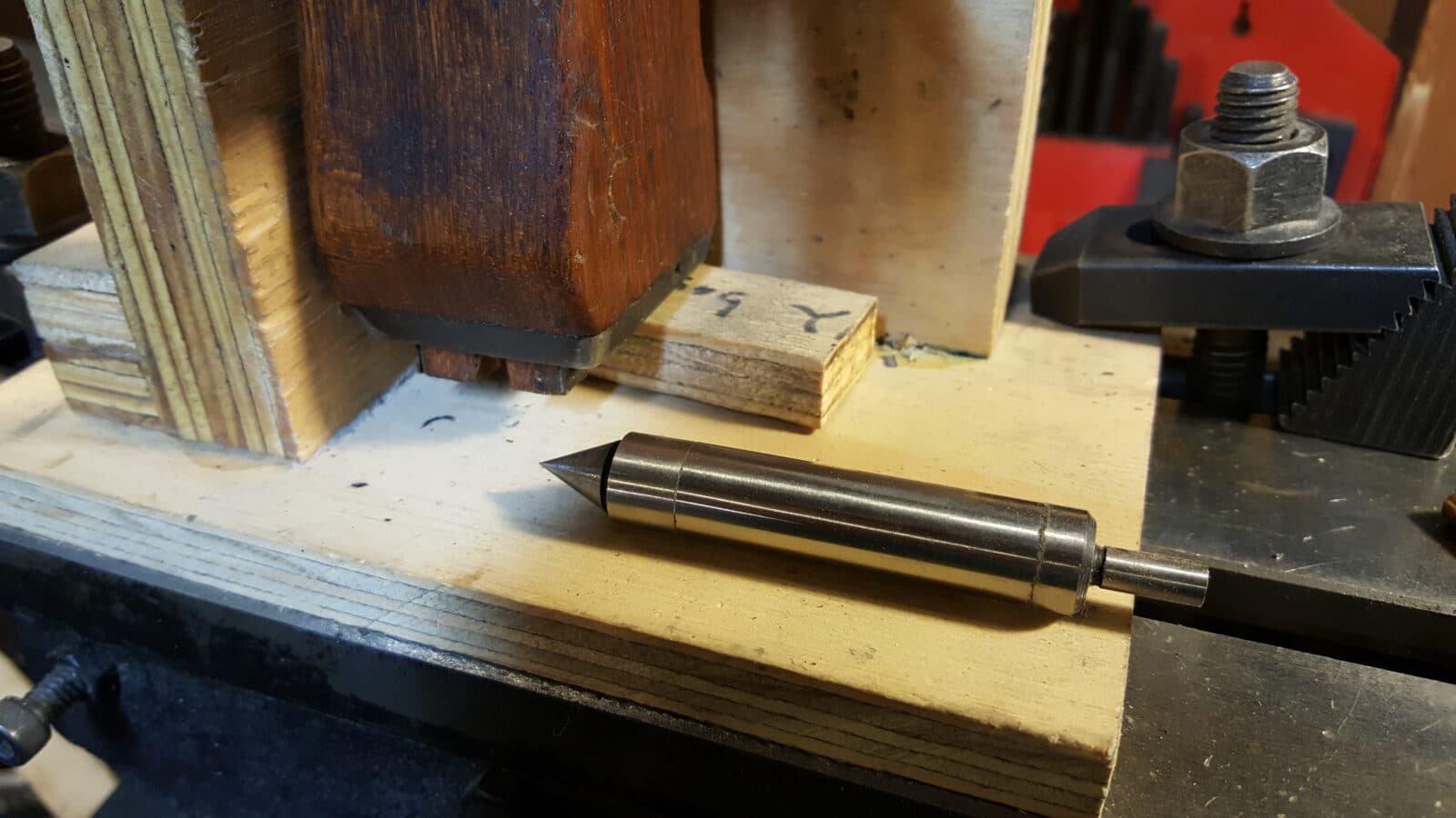 Use an edge finder with a center point to improve drilling accuracy ...