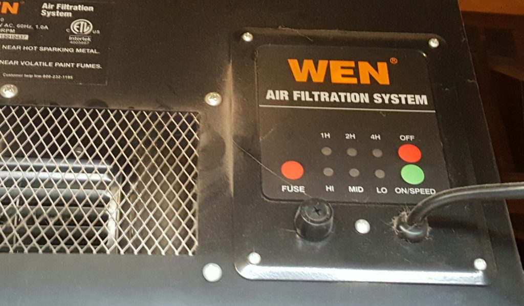Use a Wen 3410 Air Filtration System to Remove Fine Floating Dust In ...
