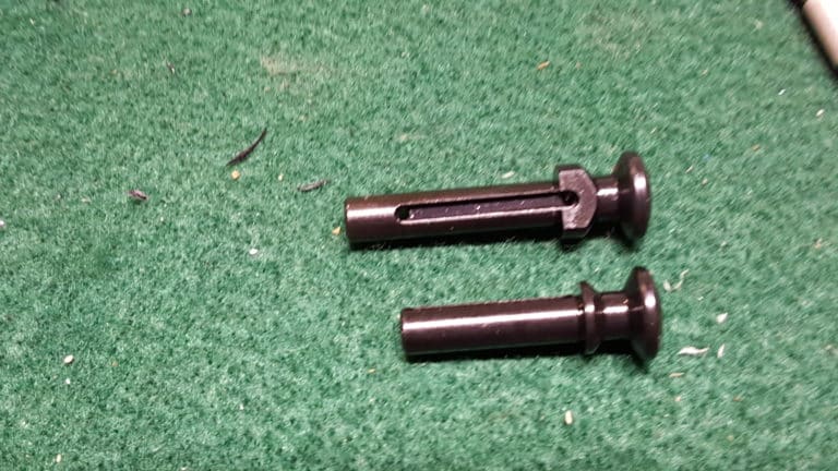 Assembling an AR Lower - Step 4 of 11: Installing the Pivot Pin ...