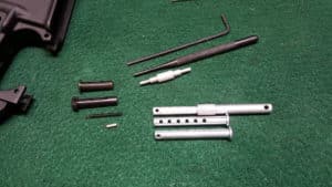 Assembling an AR Lower - Step 4 of 11: Installing the Pivot Pin ...