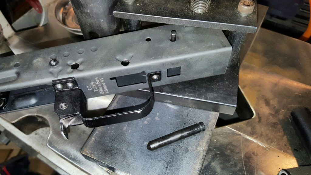 Assembling a Beryl-ish AK From a WBP Kit - Part 5 - Riveting In The ...