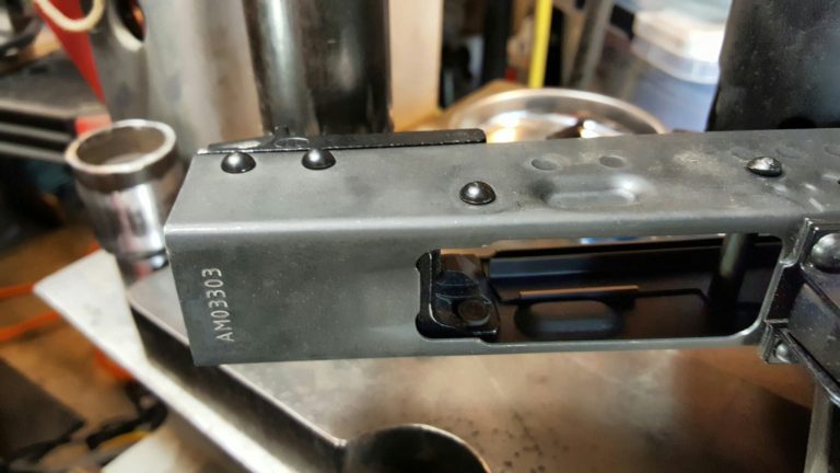 Assembling a Beryl-ish AK From a WBP Kit - Part 5 - Riveting In The ...