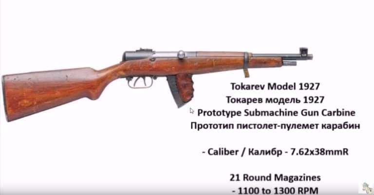 Russian Submachine Guns from 1927 to 2017 - Including Video Footage and ...