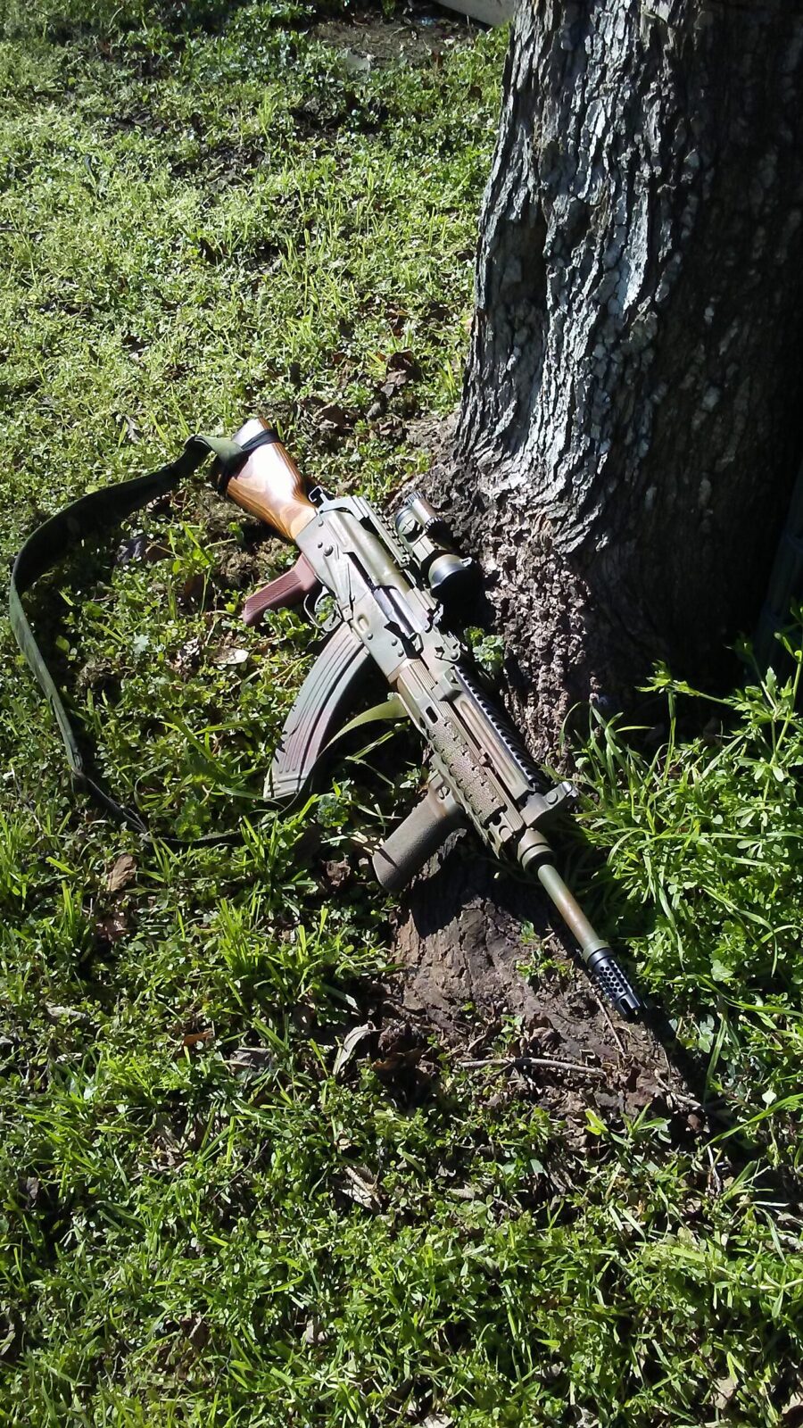 Photos of Rick's Polish AKM-Beryl Transitional Rifle - Ronin's Grips