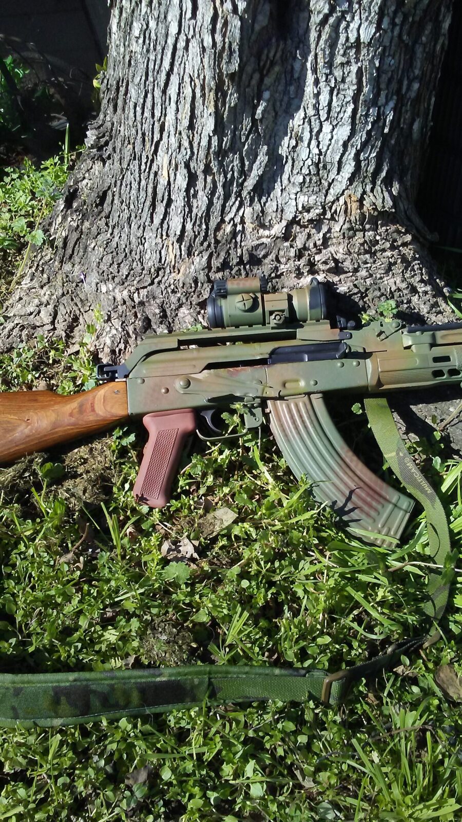 Photos of Rick's Polish AKM-Beryl Transitional Rifle - Ronin's Grips