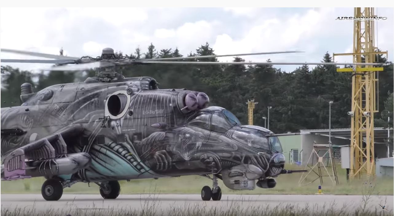 Video: Birth Of the Alien Tiger Czech Hind Attack Helicopter - Ronin's ...