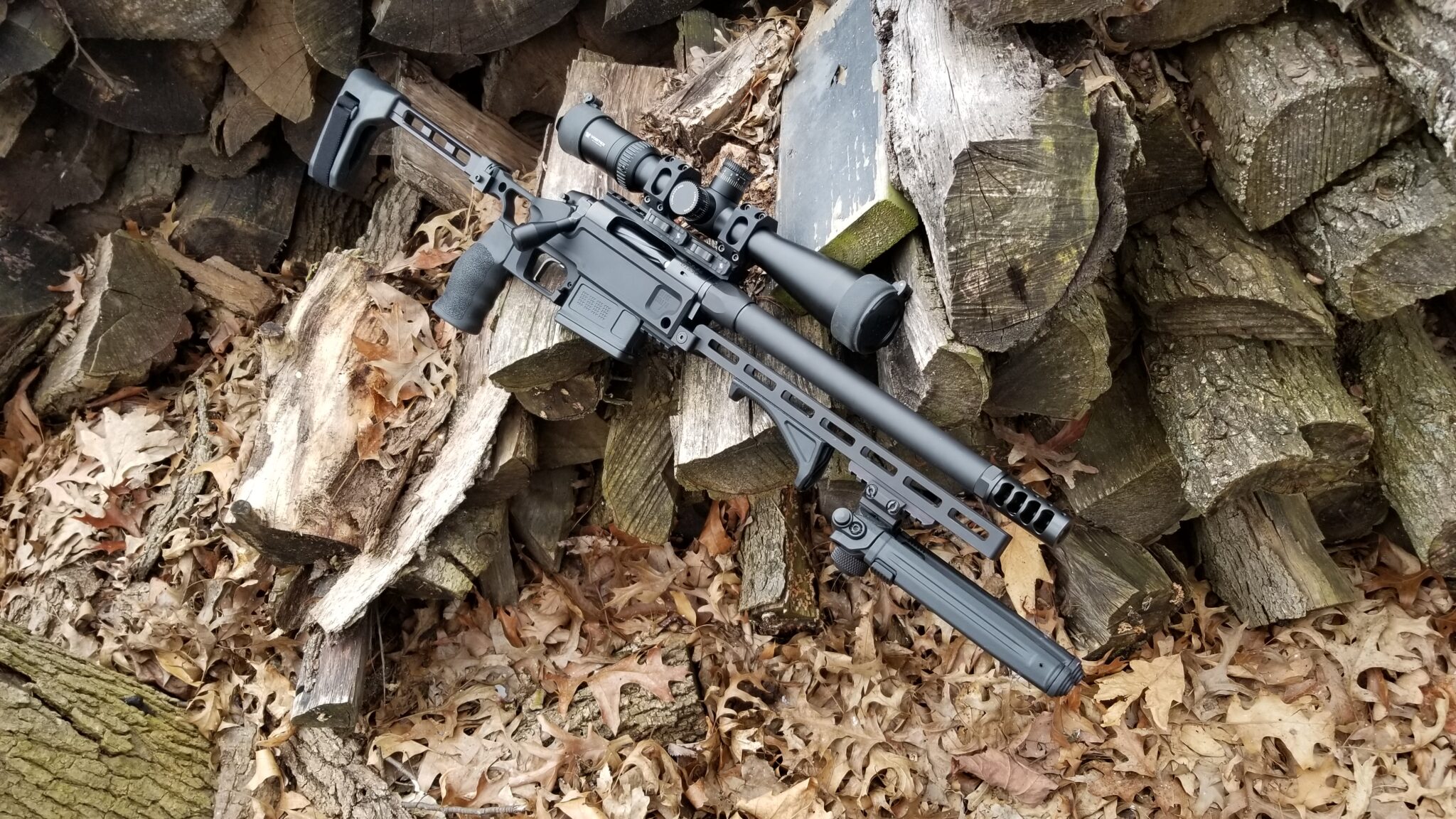 Building a Pork Sword – Part 4: Installing The Muzzle Brake and Optic ...