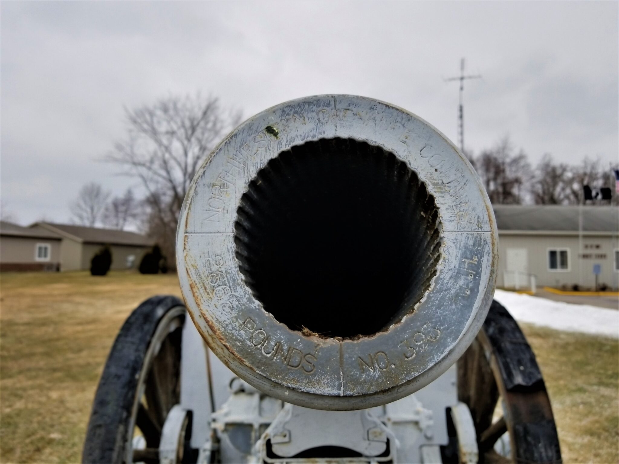 WWI 4.7-inch Gun Number 395 At The VFW Post 1137 in Watervliet ...