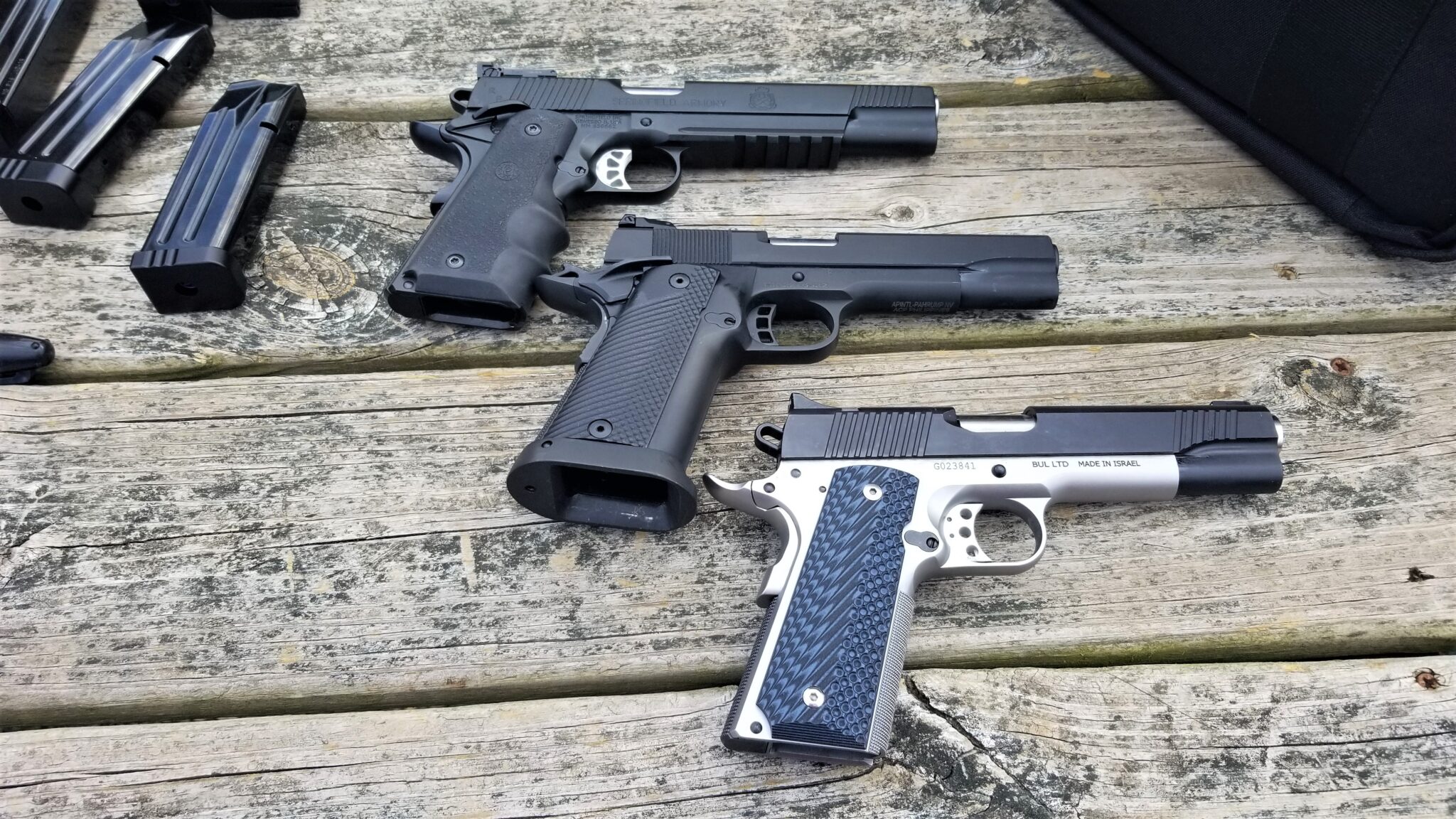 Range Report For The Desert Eagle 1911, RIA Rock Ultra FS HC, and ...