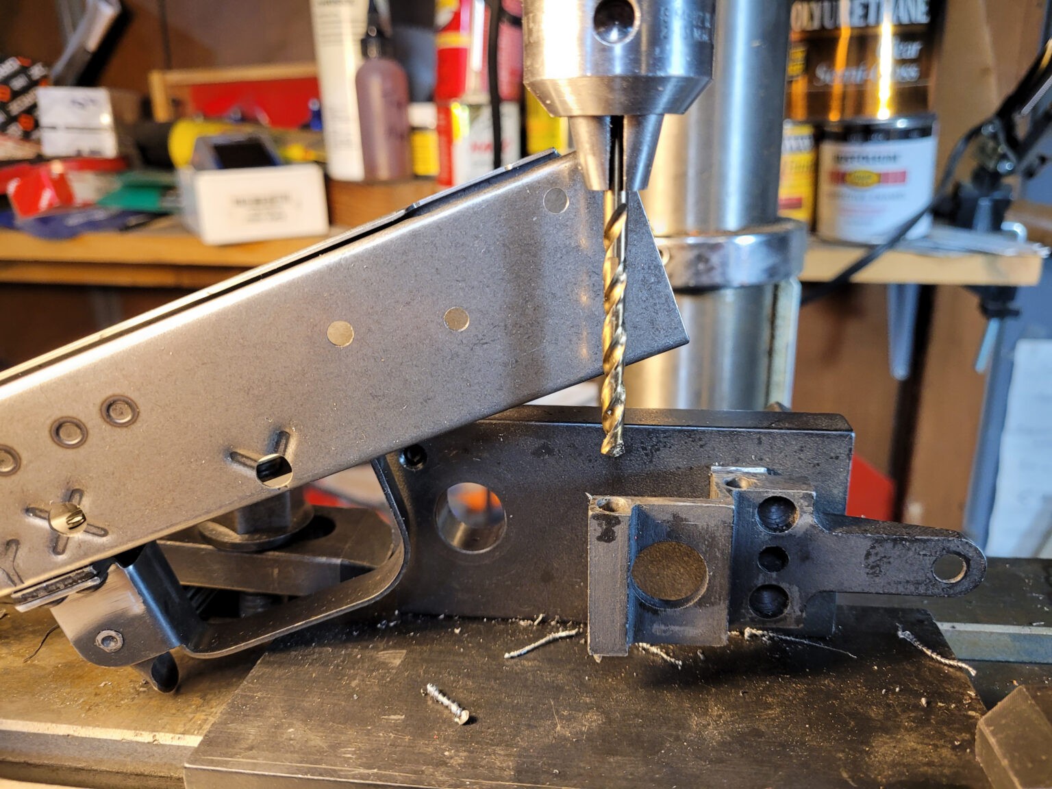 How To Locate And Drill AK Front and Rear Trunnion Rivet Holes - Ronin ...