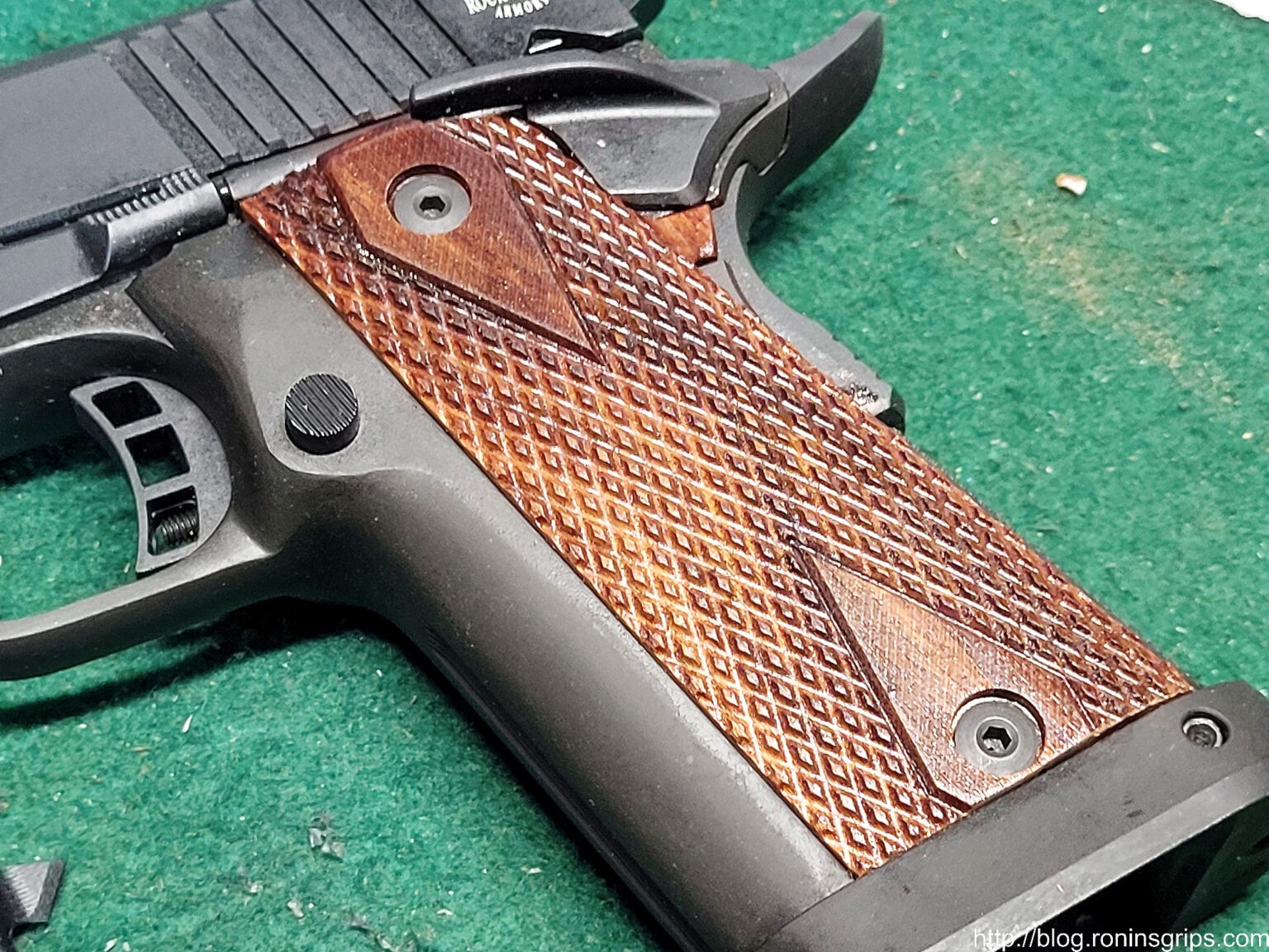Do you want wood replacement grip panels for your RIA A2 HC pistol ...