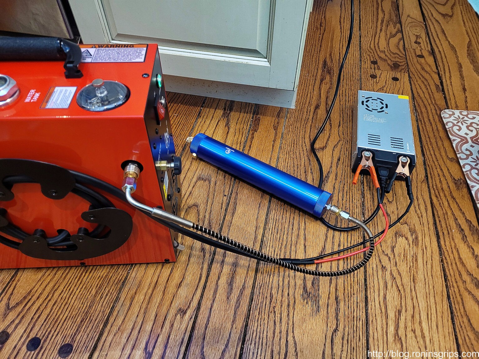 Setting Up & Testing the GX CS4 PCP 400 Bar/5,800 PSI Air Compressor ...