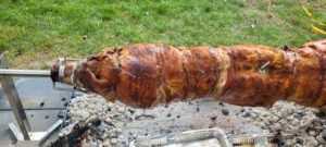 The SpitJack Rotisserie System - Part Two: Grilling Our First Pig ...