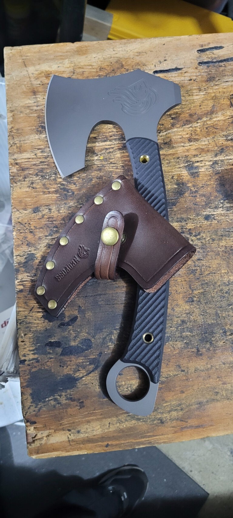 A Surprisingly Good Tomahawk From Amazon - The Nedfoss 12.2" Tac - Yeah ...