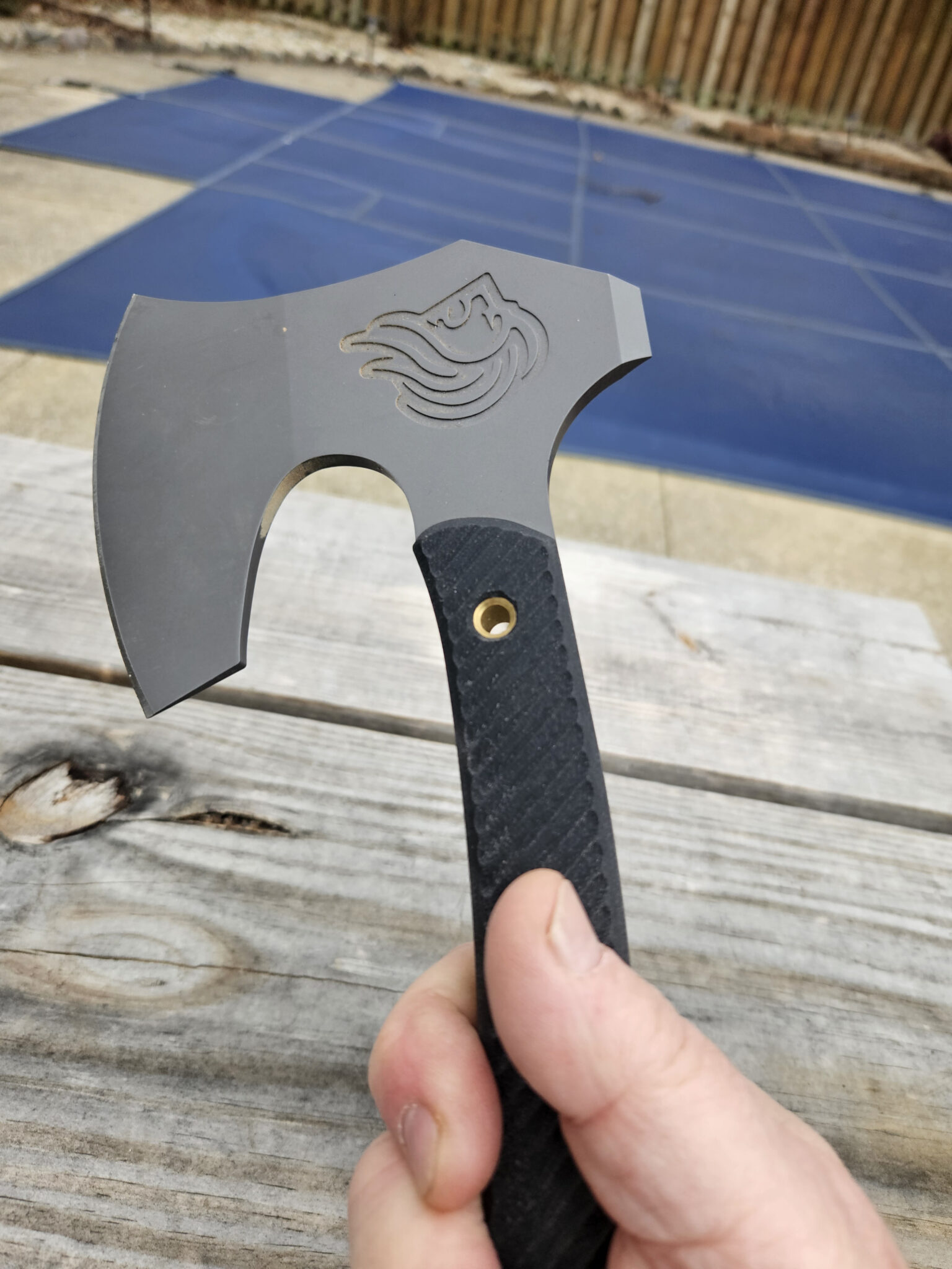 A Surprisingly Good Tomahawk From Amazon - The Nedfoss 12.2" Tac - Yeah ...