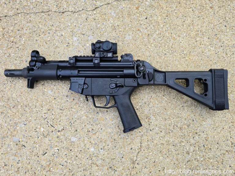 How to Convert a Magpul SL Grip For Use On A MP5K - Ronin's Grips
