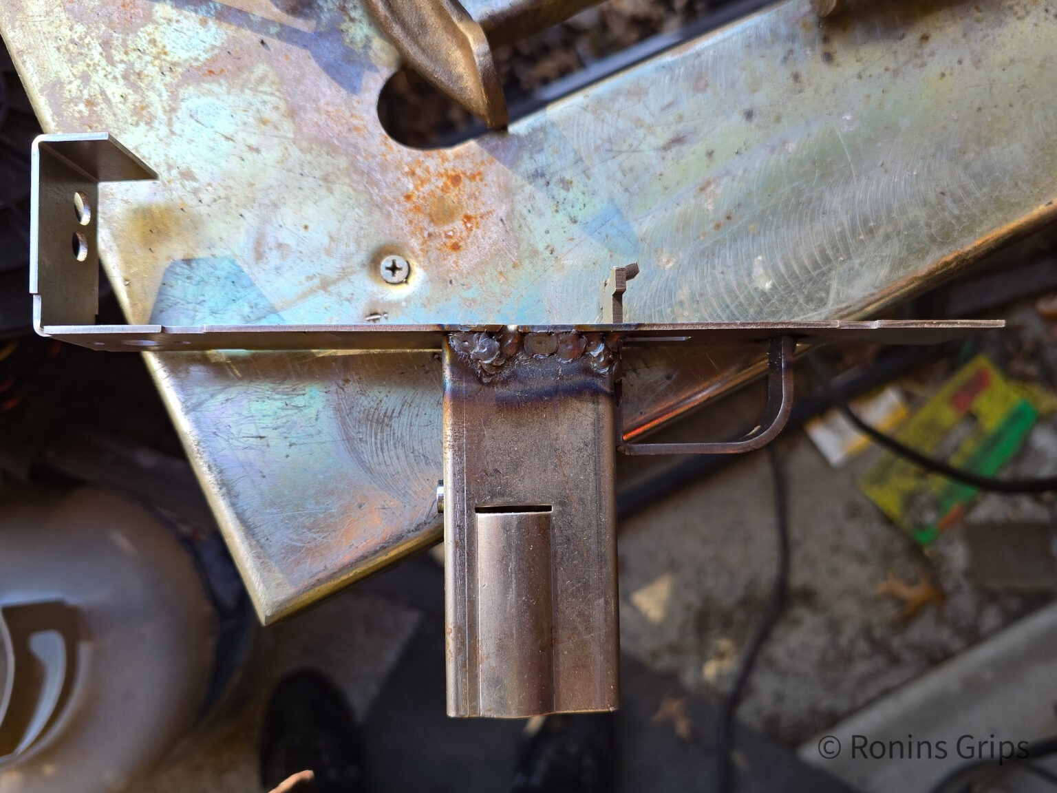 Welding a VMAC9 Lower Receiver Together - Uses MAC-11 9mm Style Uppers ...