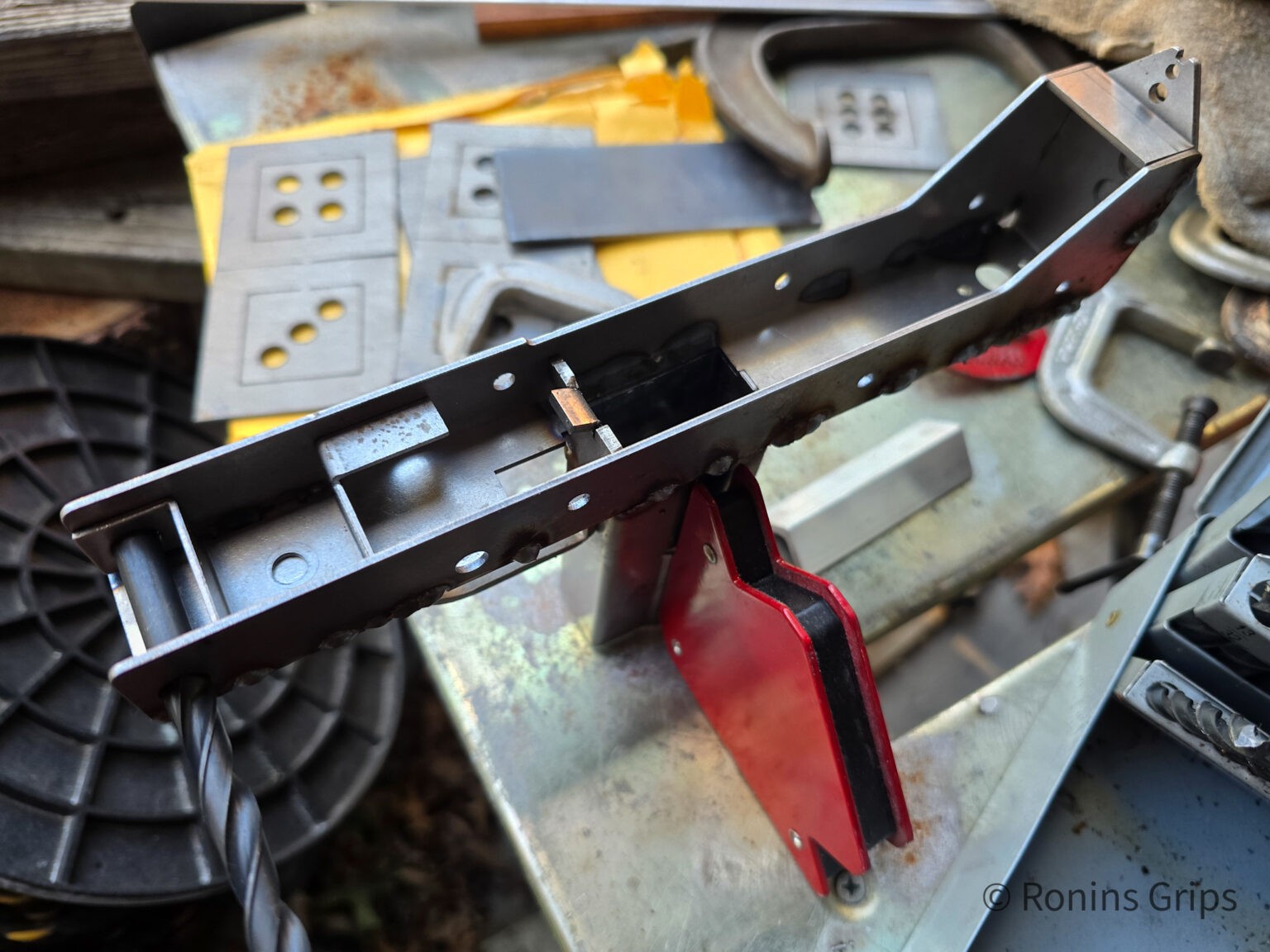 Welding a VMAC9 Lower Receiver Together - Uses MAC-11 9mm Style Uppers ...