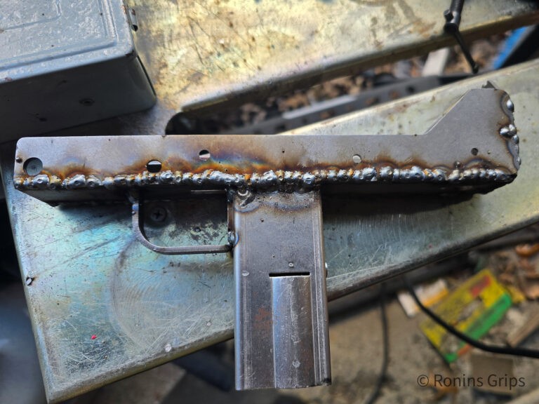 Welding a VMAC9 Lower Receiver Together - Uses MAC-11 9mm Style Uppers ...