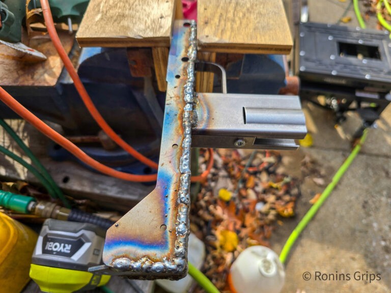 Welding a VMAC9 Lower Receiver Together - Uses MAC-11 9mm Style Uppers ...