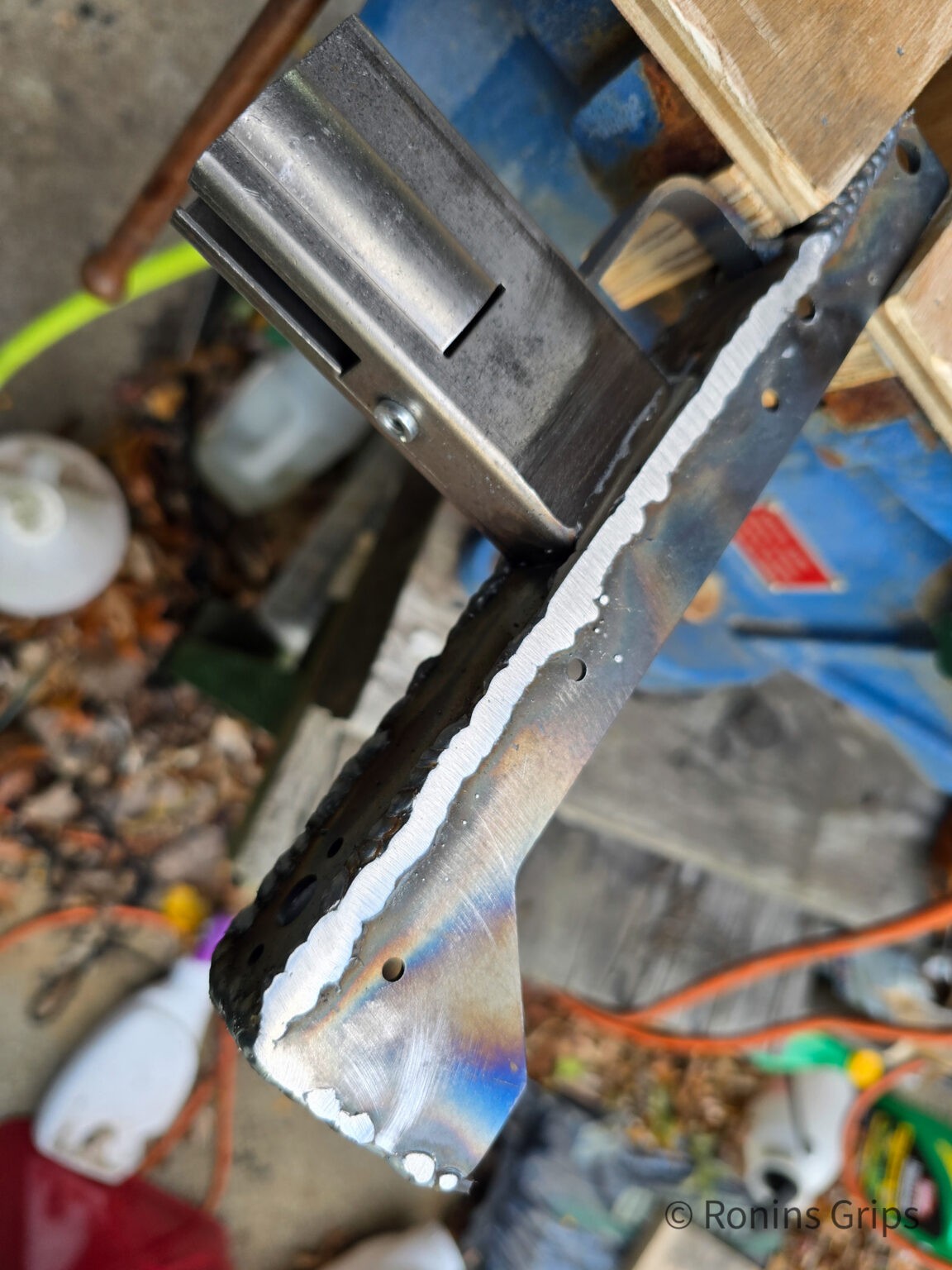 Welding a VMAC9 Lower Receiver Together - Uses MAC-11 9mm Style Uppers ...