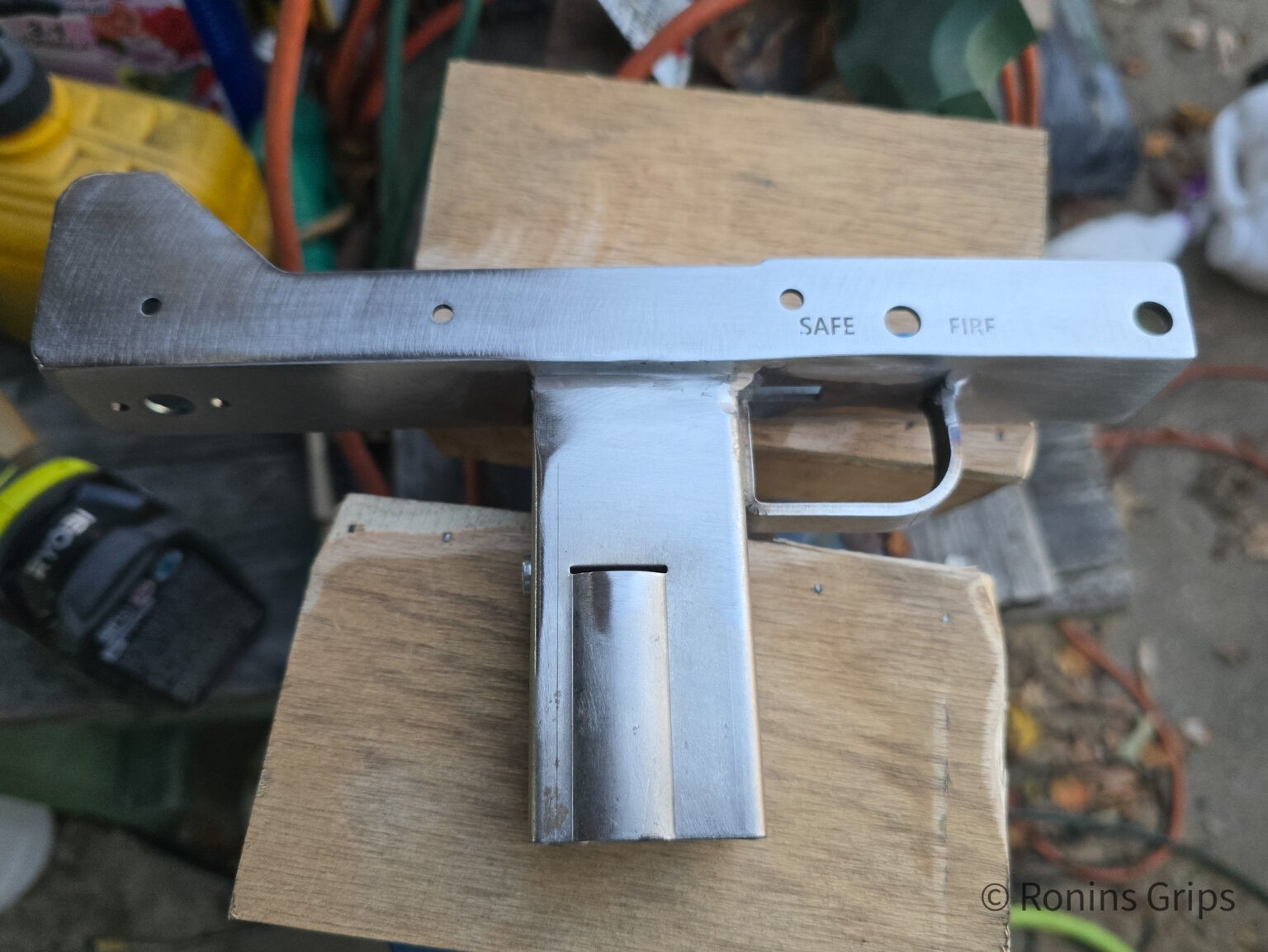 Welding a VMAC9 Lower Receiver Together - Uses MAC-11 9mm Style Uppers ...