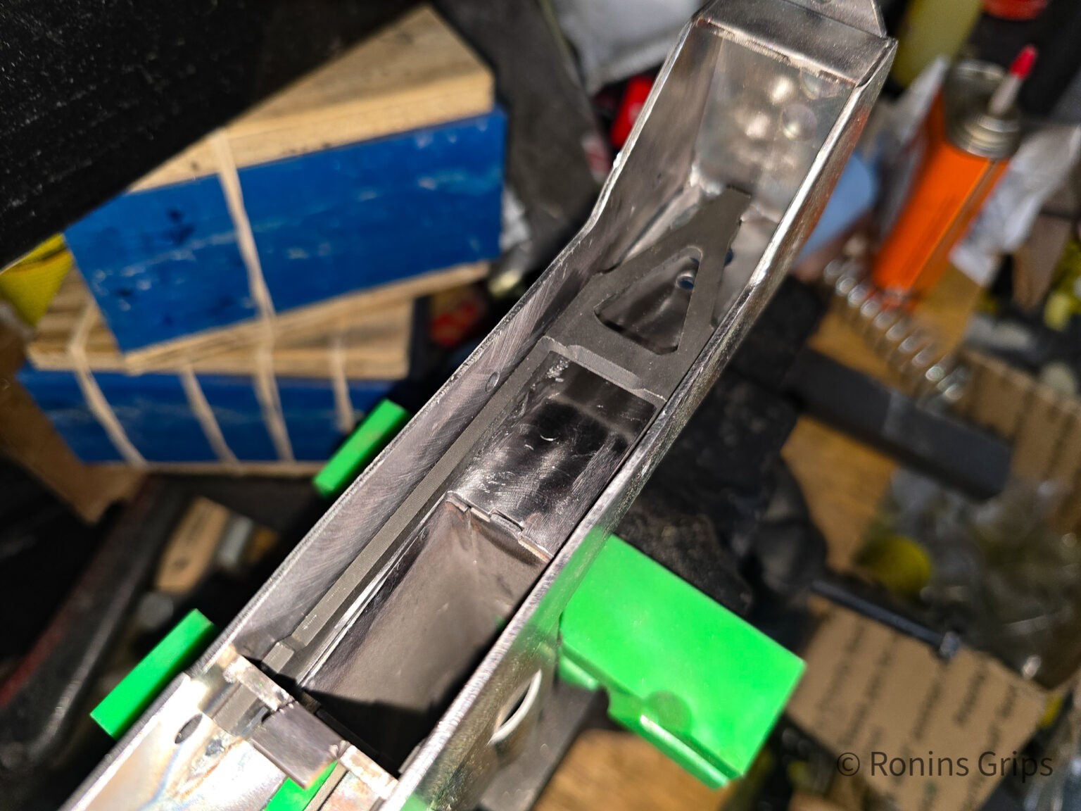 Welding a VMAC9 Lower Receiver Together - Uses MAC-11 9mm Style Uppers ...