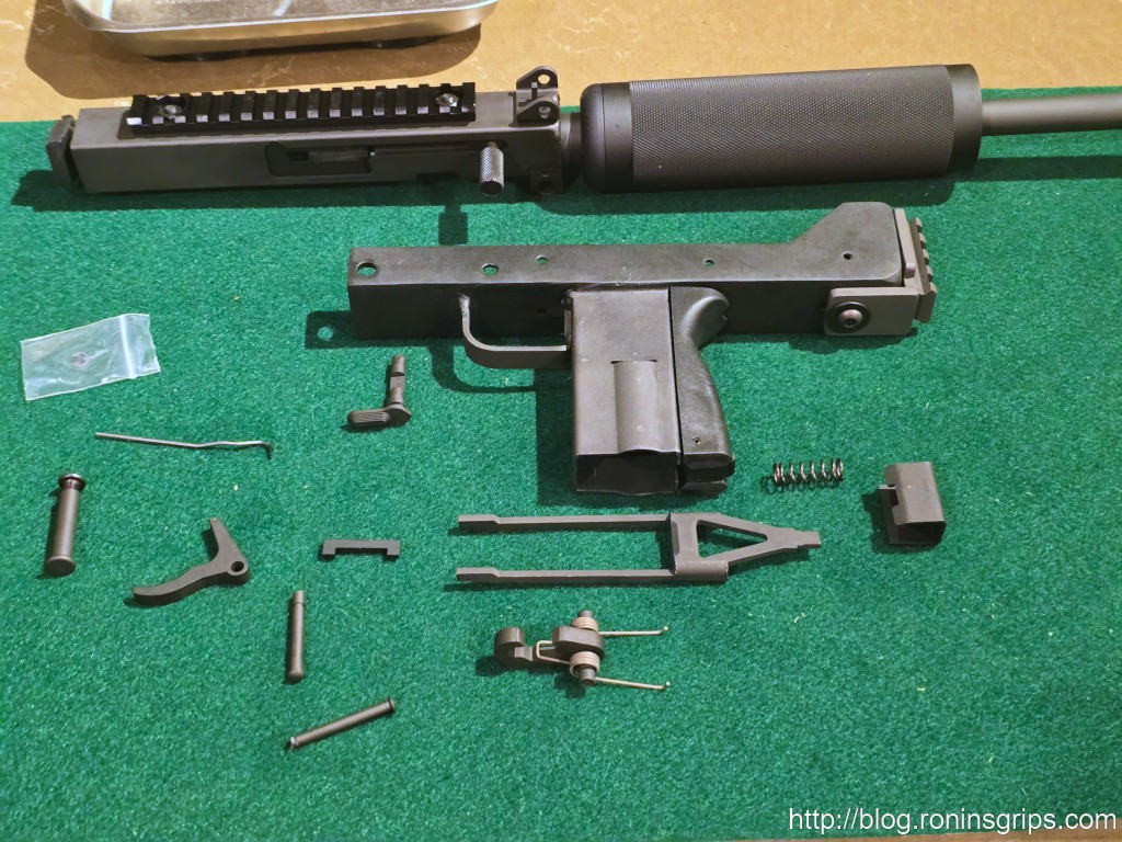 Assembling a VMAC9's lower receiver's internals - applies to many semi ...
